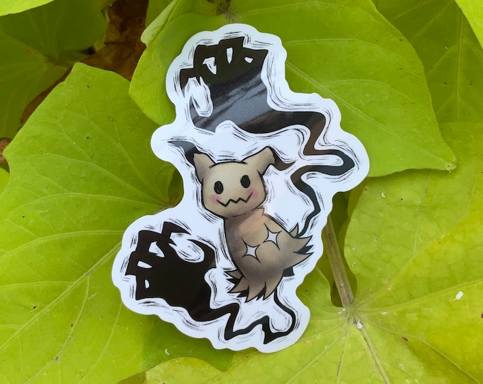 Mimikyu Sticker clear Background - Etsy