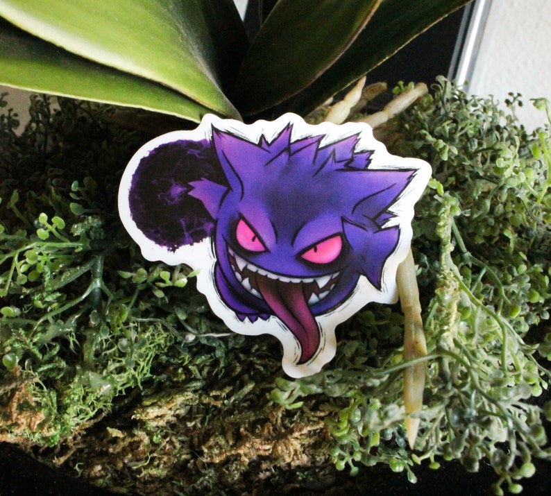Gengar Sticker clear Background - Etsy