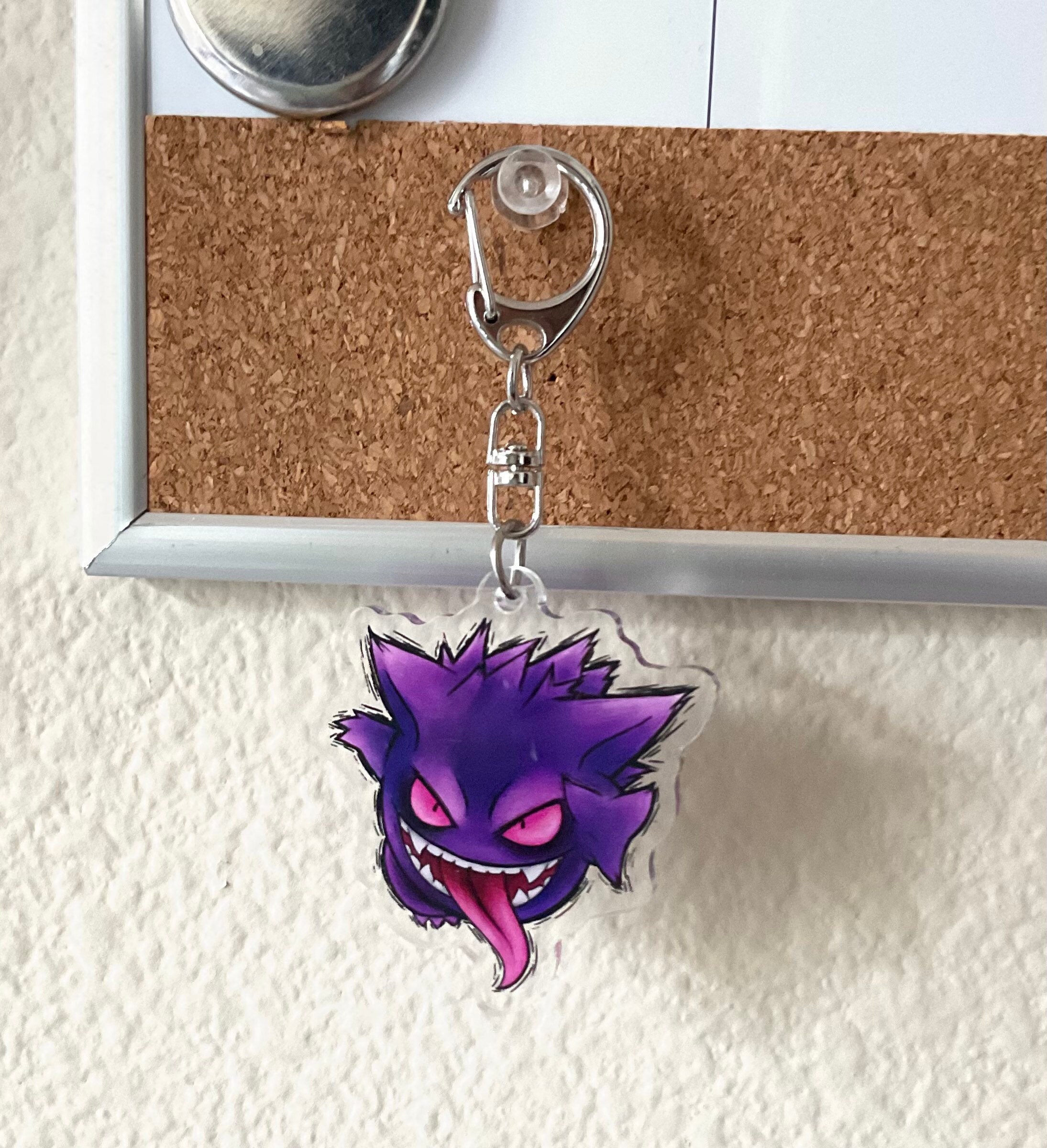 Gengar Keychain | Etsy