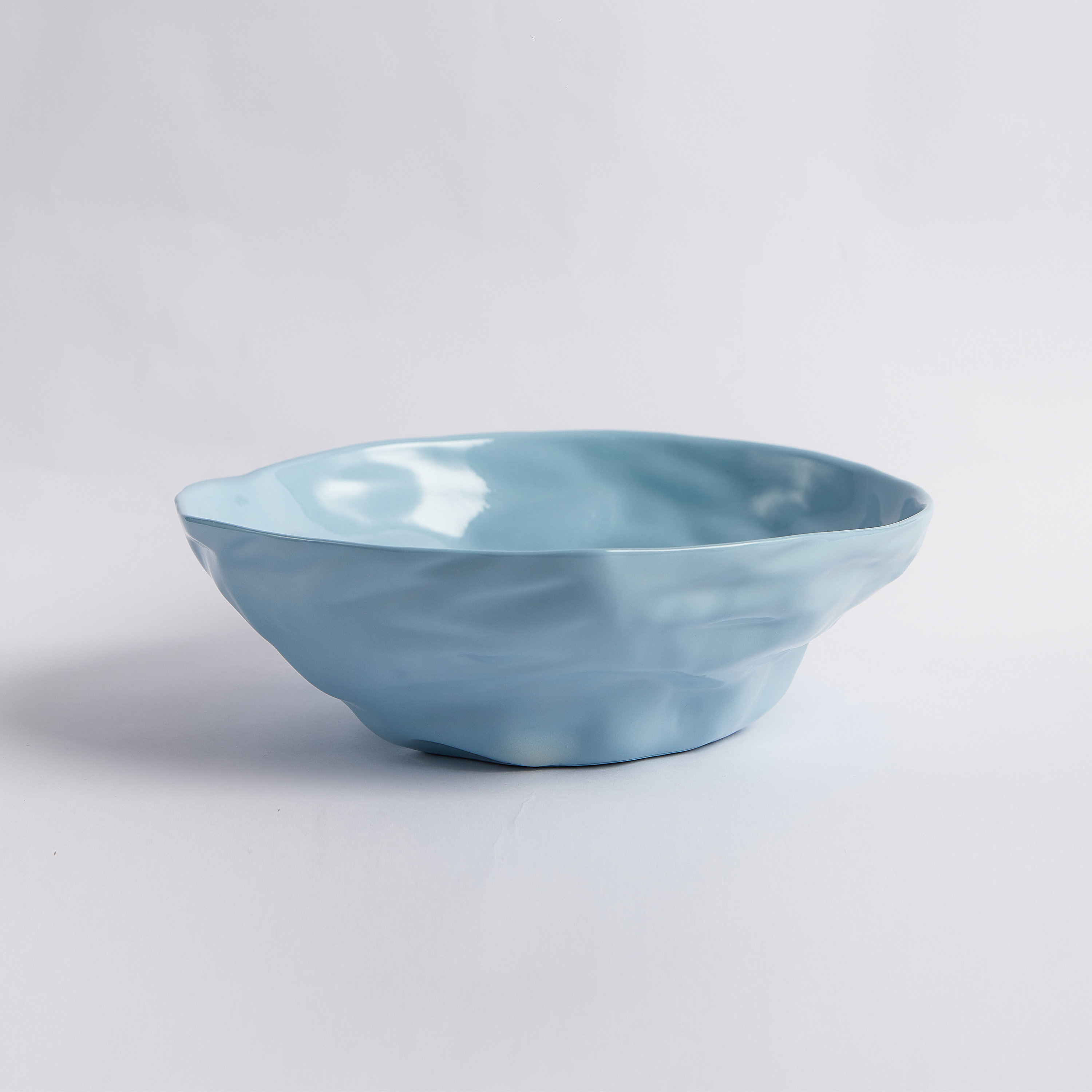 Blue Ceramic Serving Bowl| Salad Bowl| Snack Bowl| Fruit Bowl ...