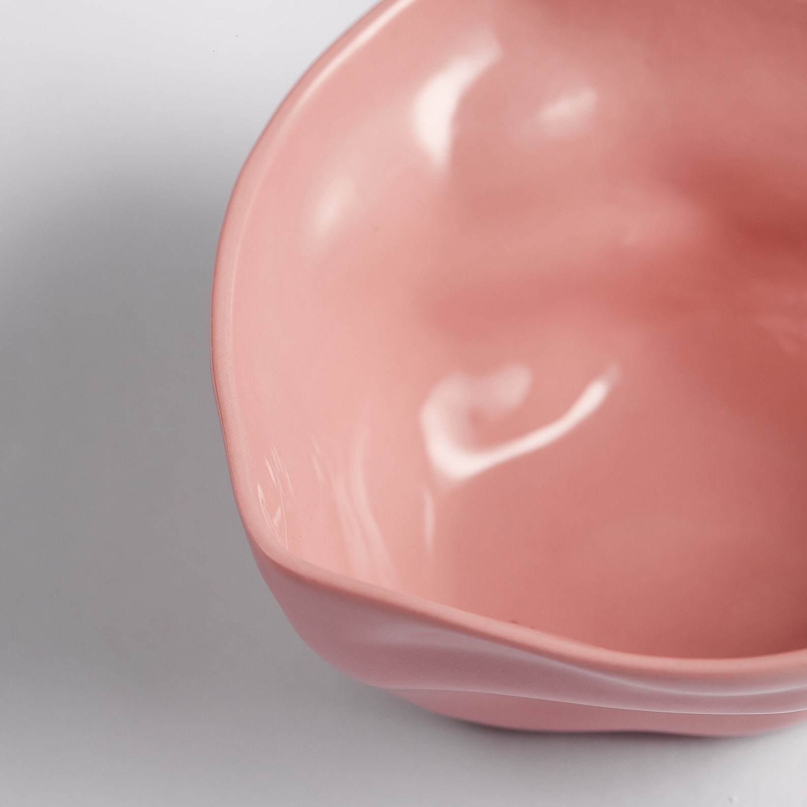 Pink Ceramic Rice Bowl Breakfast Bowlcereal Bowl Soup Bowl Tableware ...