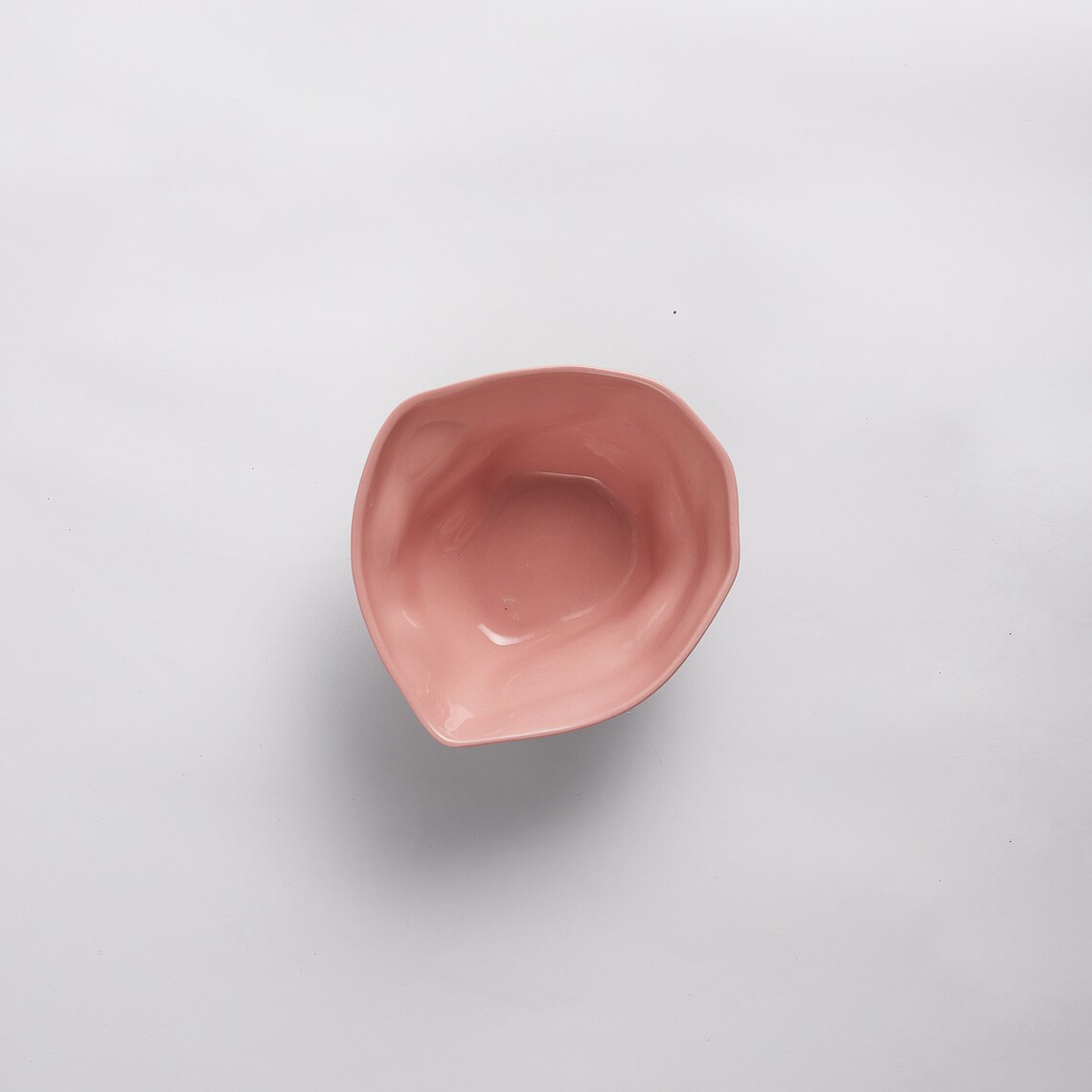 Pink Ceramic Rice Bowl Breakfast Bowlcereal Bowl Soup Bowl Tableware ...