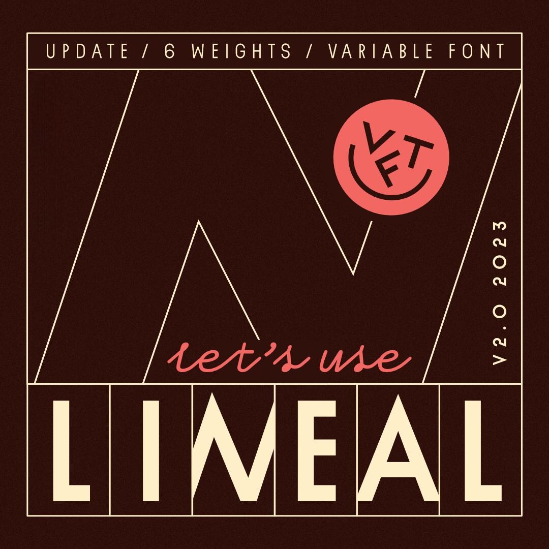 Lineal Font Family | Modern Geometric Sans-serif Typeface | Multiple ...