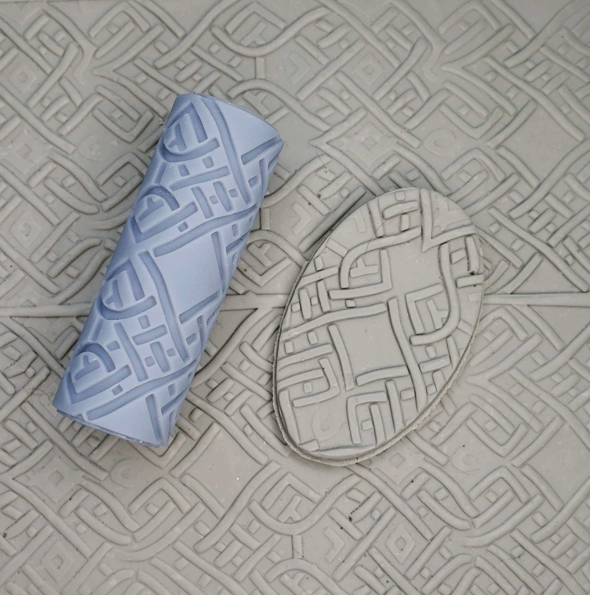 Celtic Knot Clay Texture Roller - 50-125mm - Etsy
