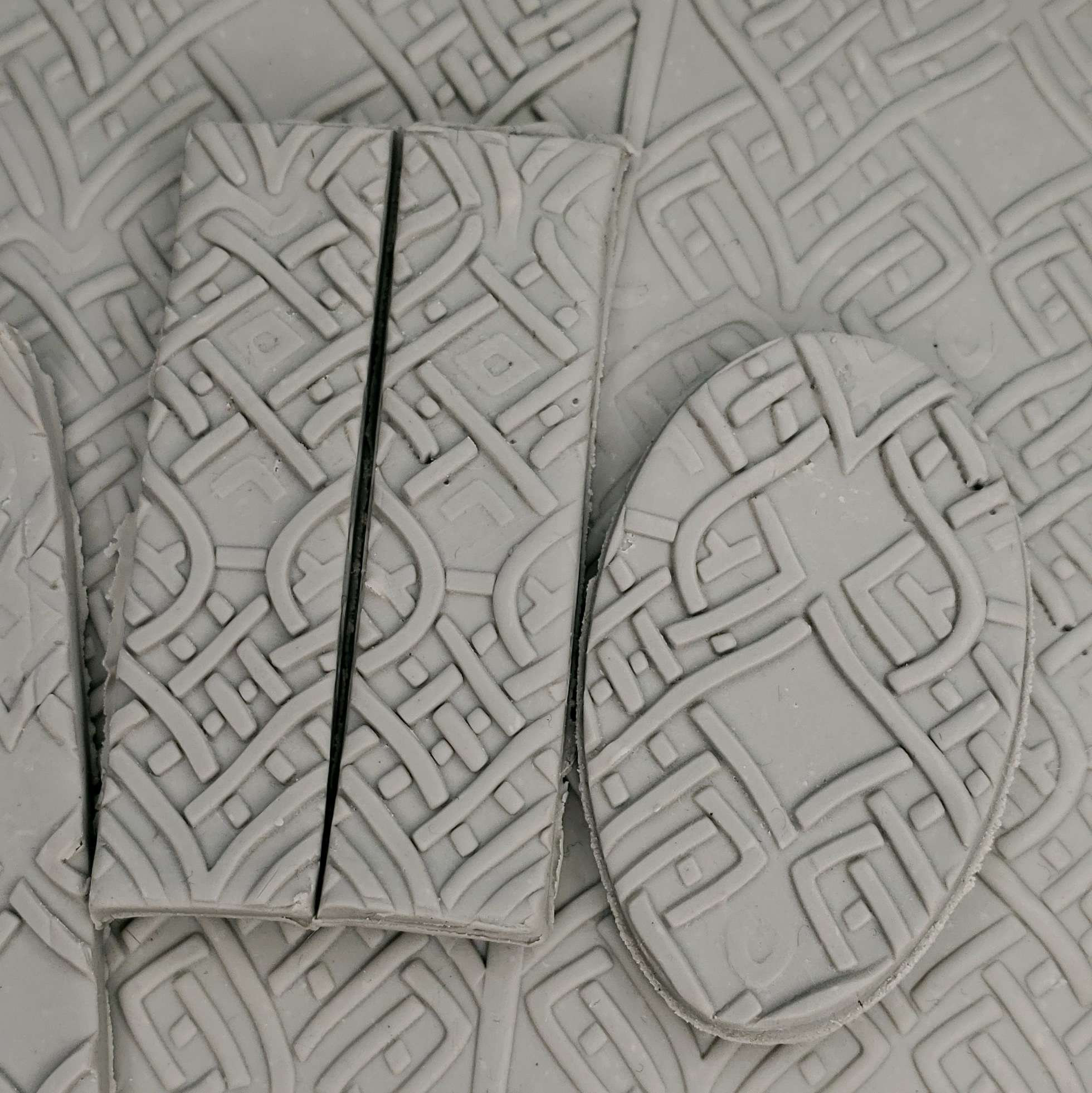 Celtic Knot Clay Texture Roller - 50-125mm - Etsy
