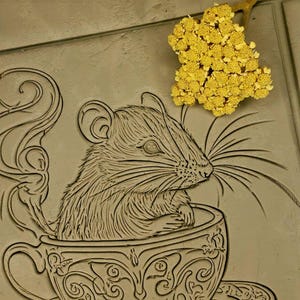 Clay Tile Roller - Teacup Rat - Etsy