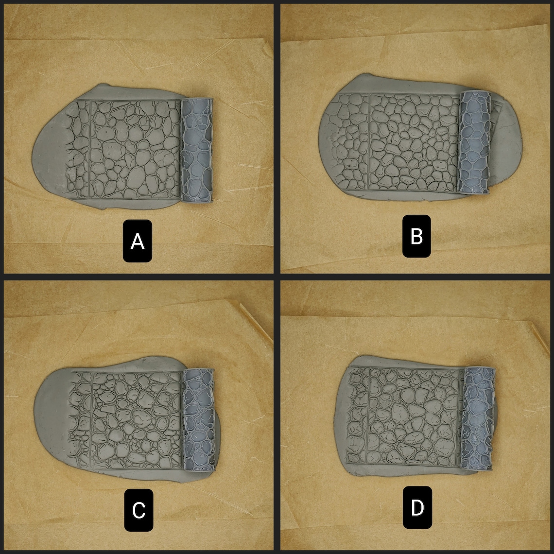 Mini Tile Rollers Cobblestone - Etsy