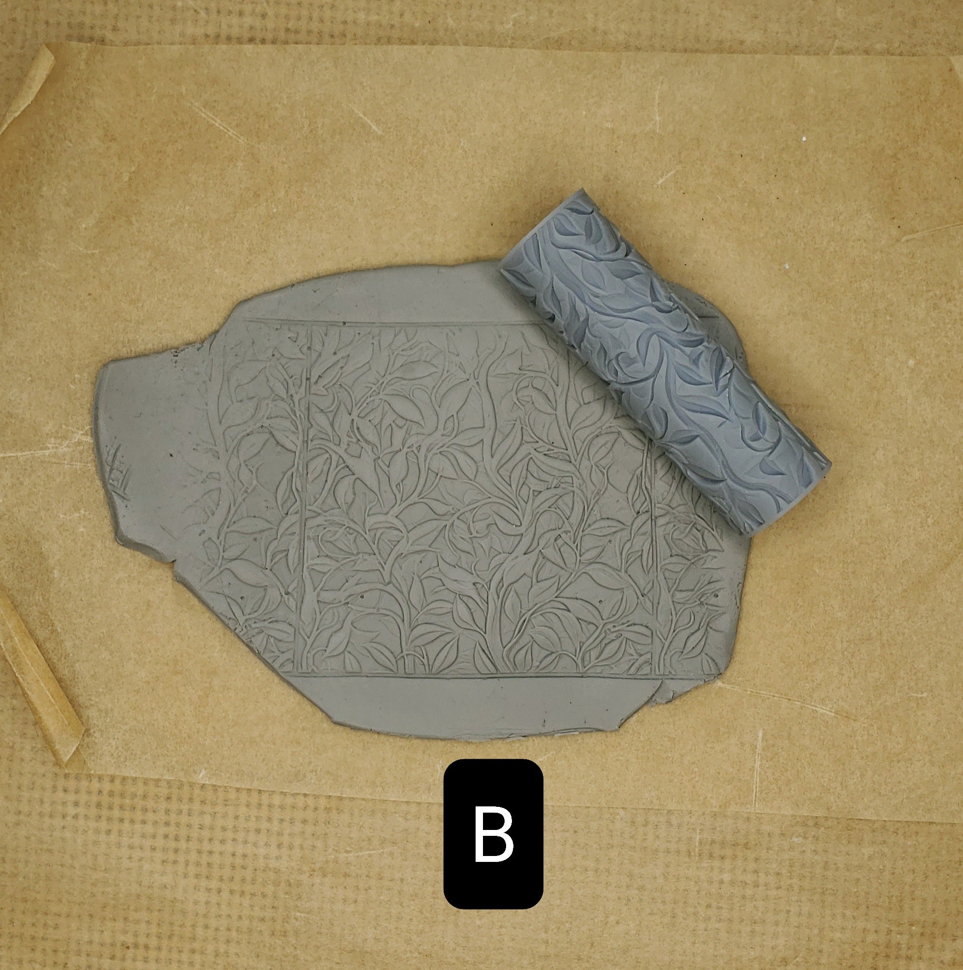 Clay Vine Mini Tile Rollers - Etsy