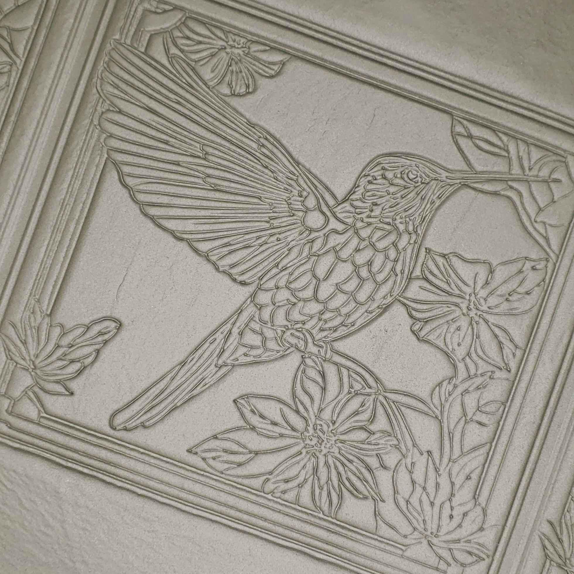 Clay Tile Roller - Hummingbird - Etsy
