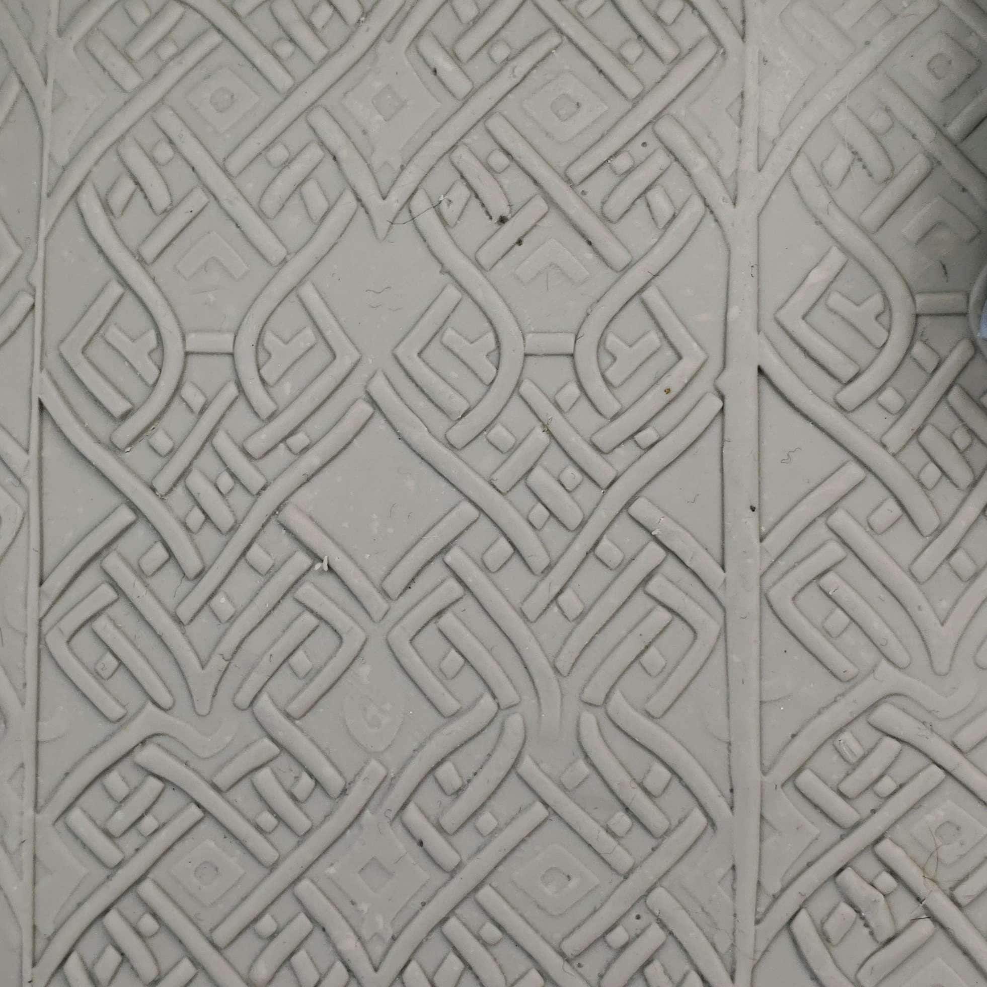 Celtic Knot Clay Texture Roller - 50-125mm - Etsy