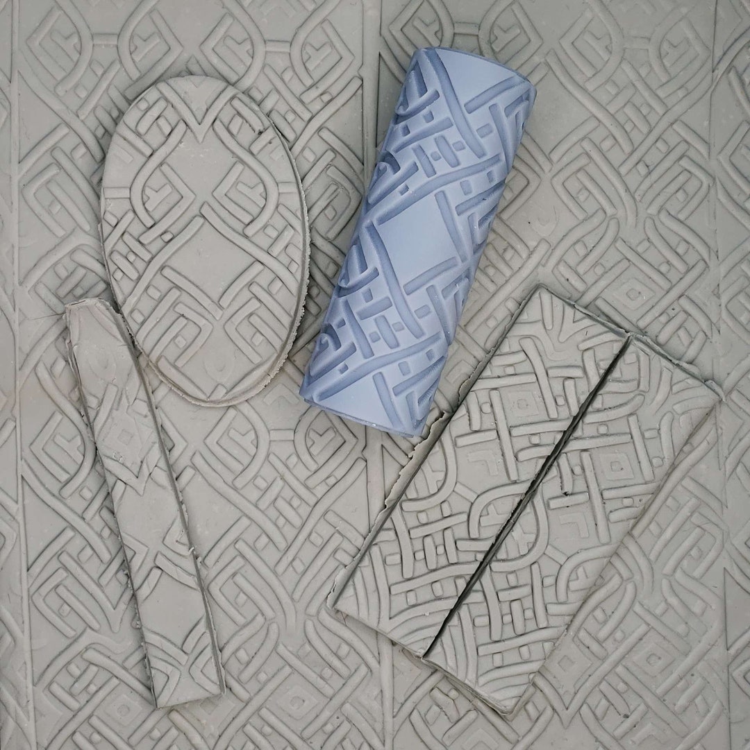 Celtic Knot Clay Texture Roller - 50-125mm - Etsy
