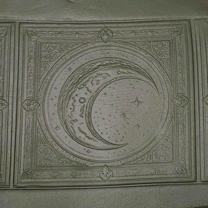 Clay Tile Roller - Crescent Moon - Etsy