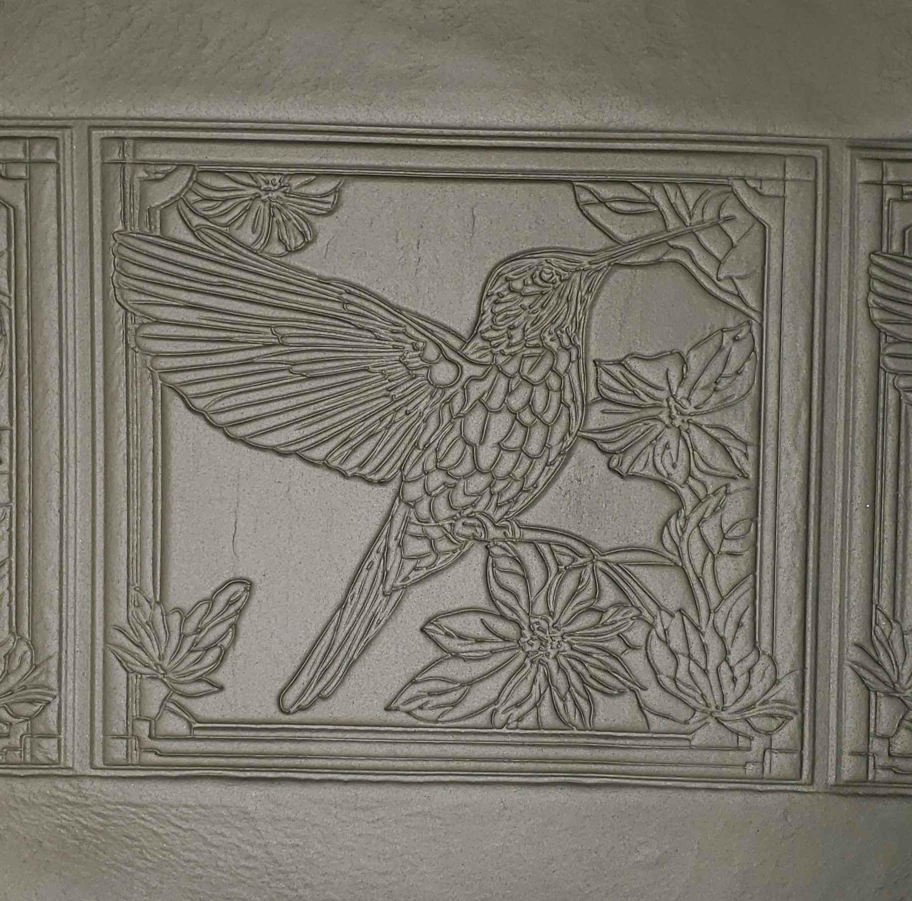 Clay Tile Roller - Hummingbird - Etsy