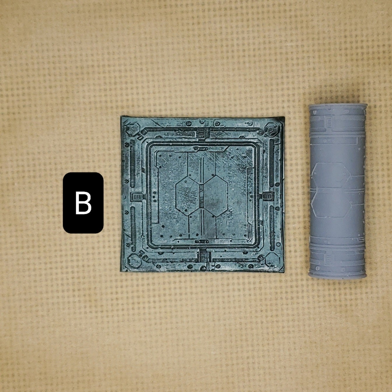 Tabletop Dungeon Rollers - Metal Panel - Etsy