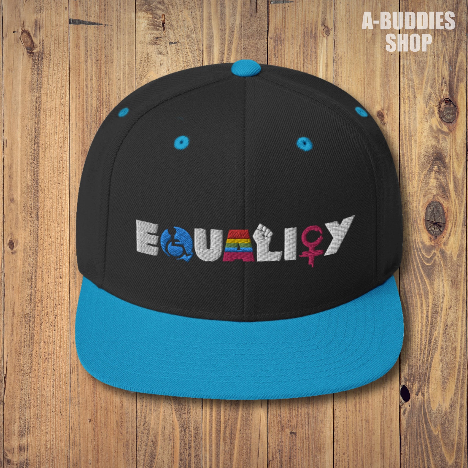 Equality LGBTQ Snapback Hat - Etsy