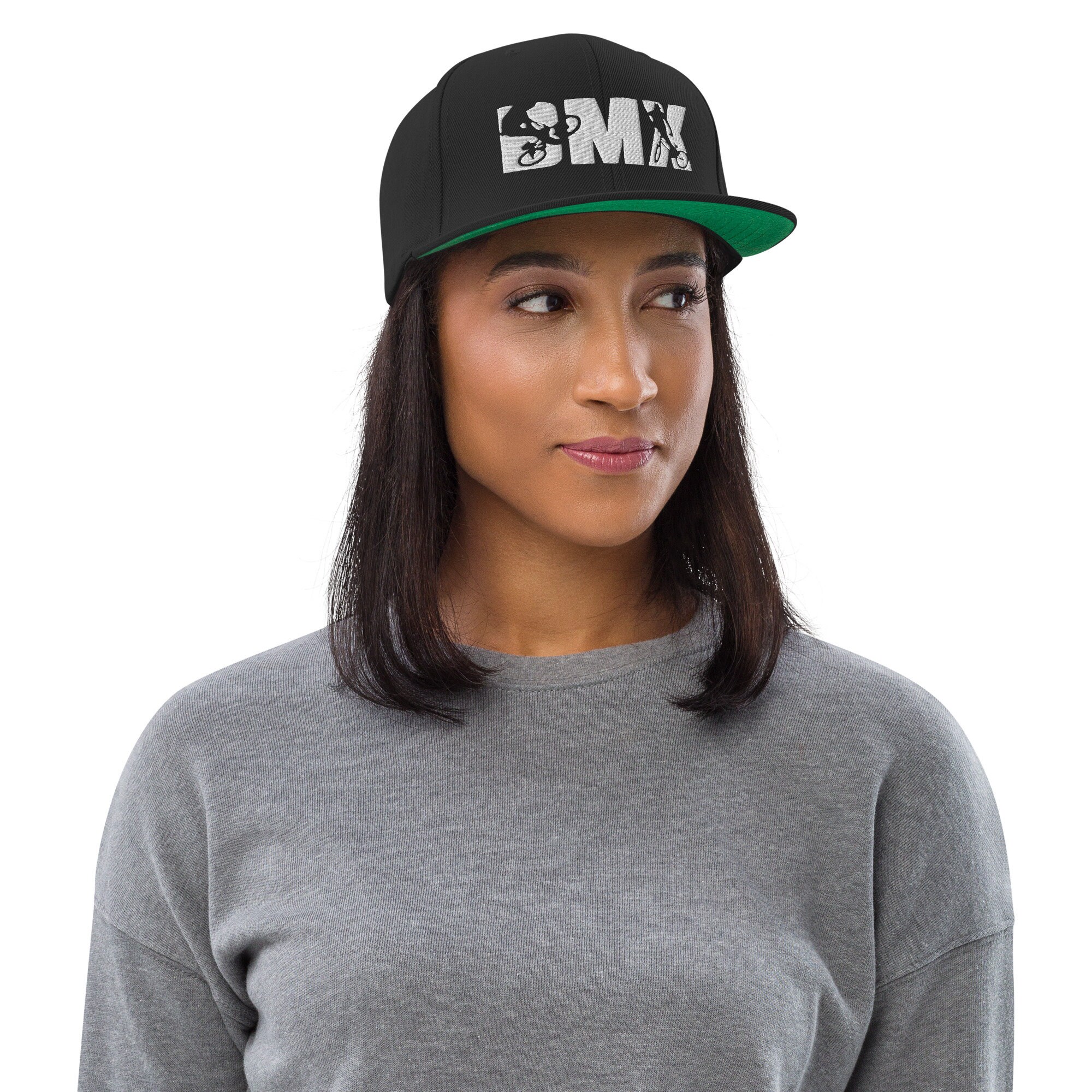 Embroidered BMX Snapback Hat - BMX Classic Snapback - BMX Lover - Etsy