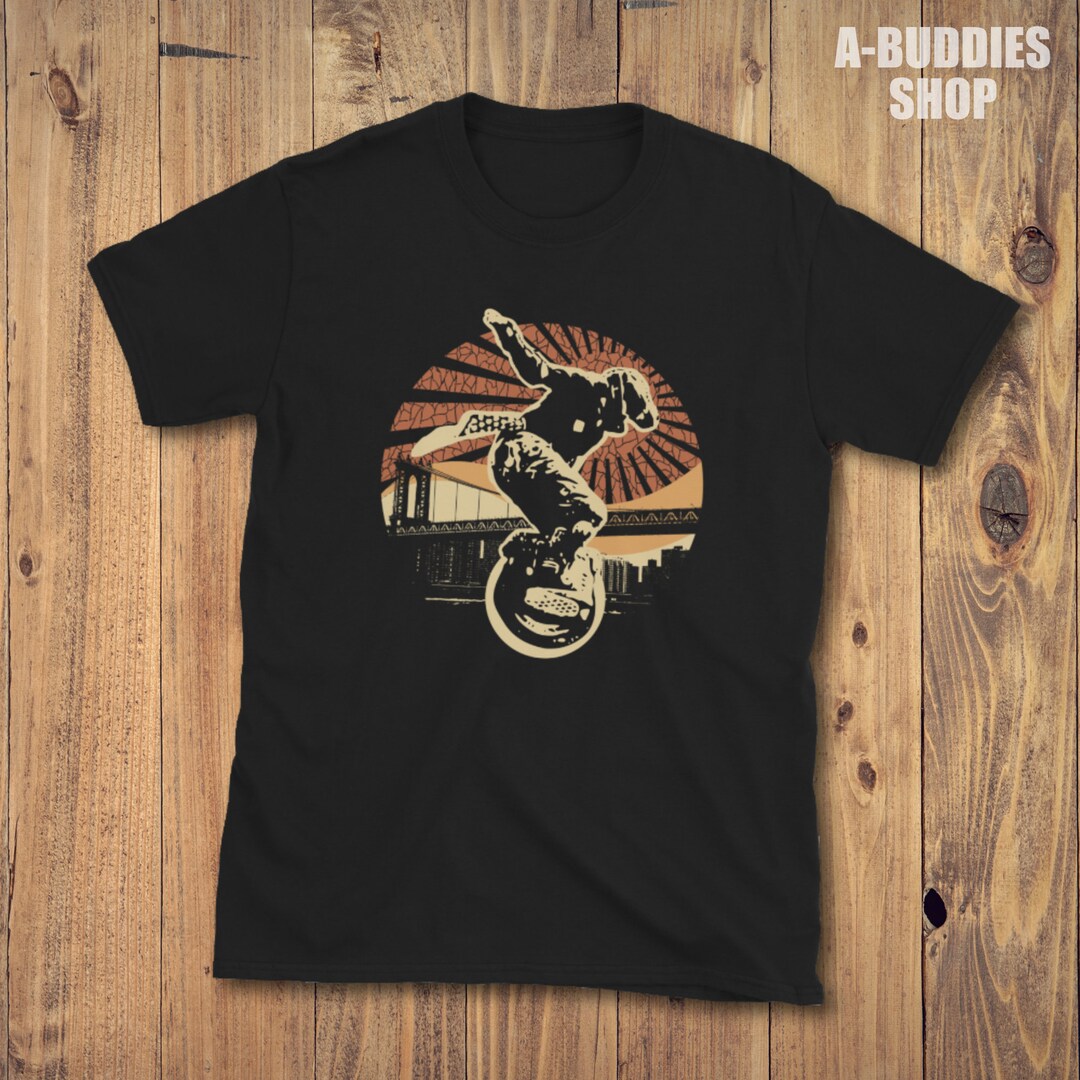 Electric Unicycle Rider Retro, EUC Unisex T-shirt - Etsy