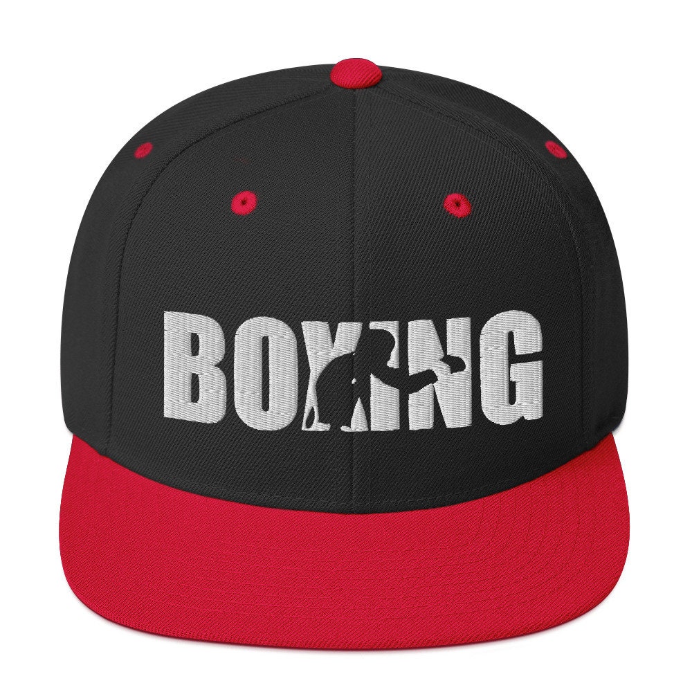 Embroidered Boxing Snapback Hat Boxing Classic Snapback Boxing Hat - Etsy