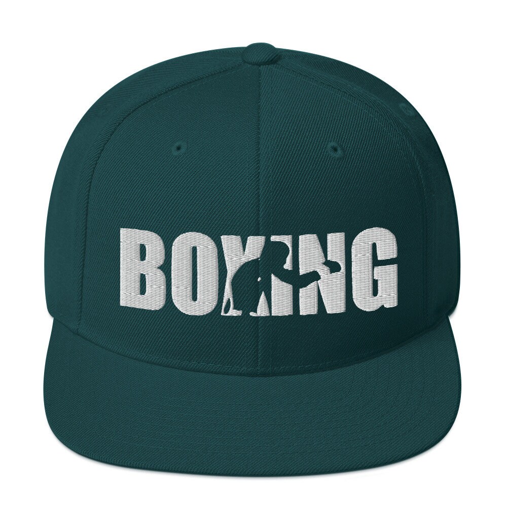 Embroidered Boxing Snapback Hat Boxing Classic Snapback Boxing Hat - Etsy
