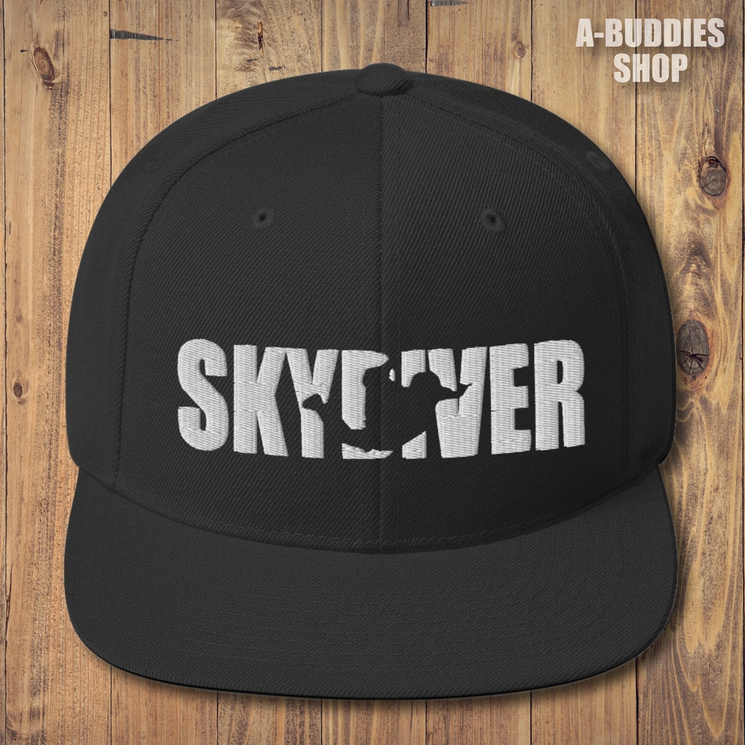 Embroidered Skydiving Snapback Hat Skydiving Classic Snapback Skydiving ...