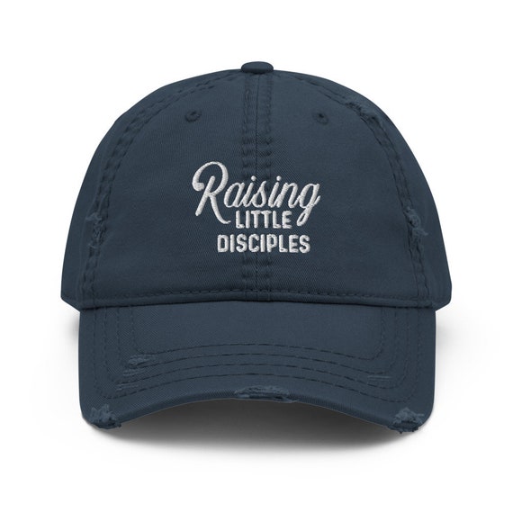 Raising Little Disciples Distressed Hat Christian Hat Mama - Etsy