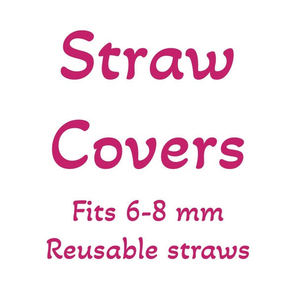 Straw Covers - Etsy