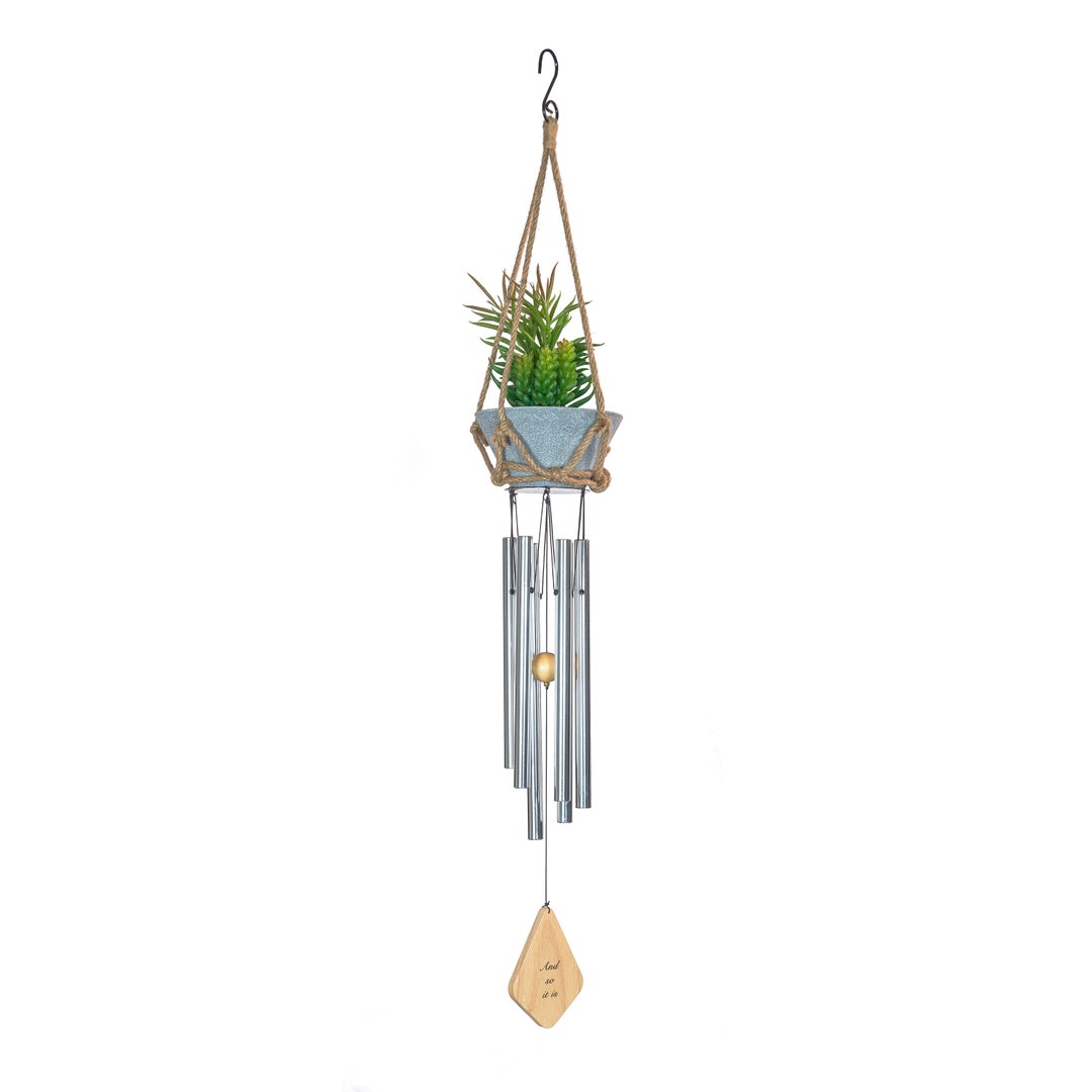 Spiritual Windchime Energy Gift - Outdoor Light Soothing Tones - Etsy