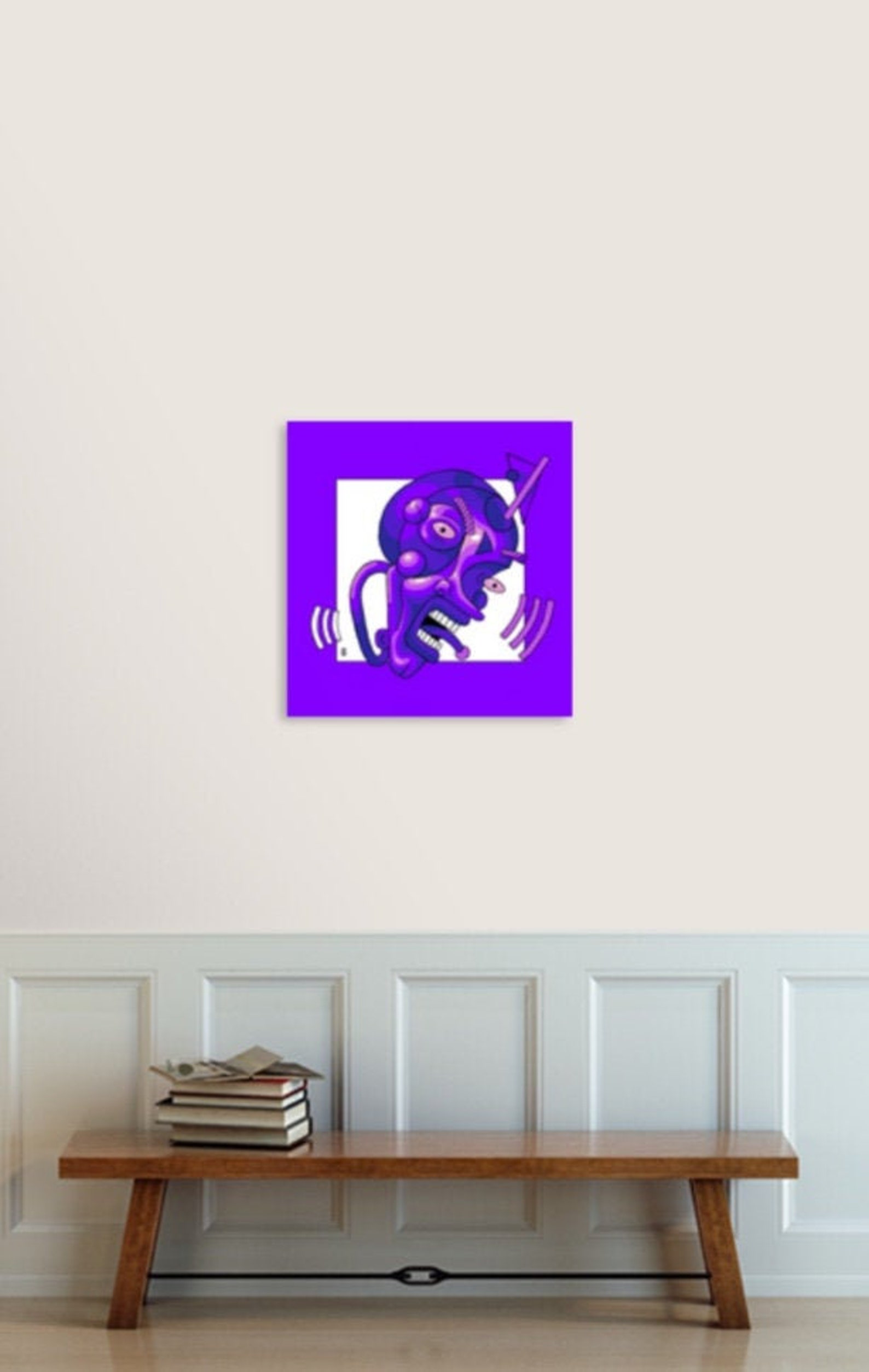 Purple Pop wall art Imprimable - Etsy France