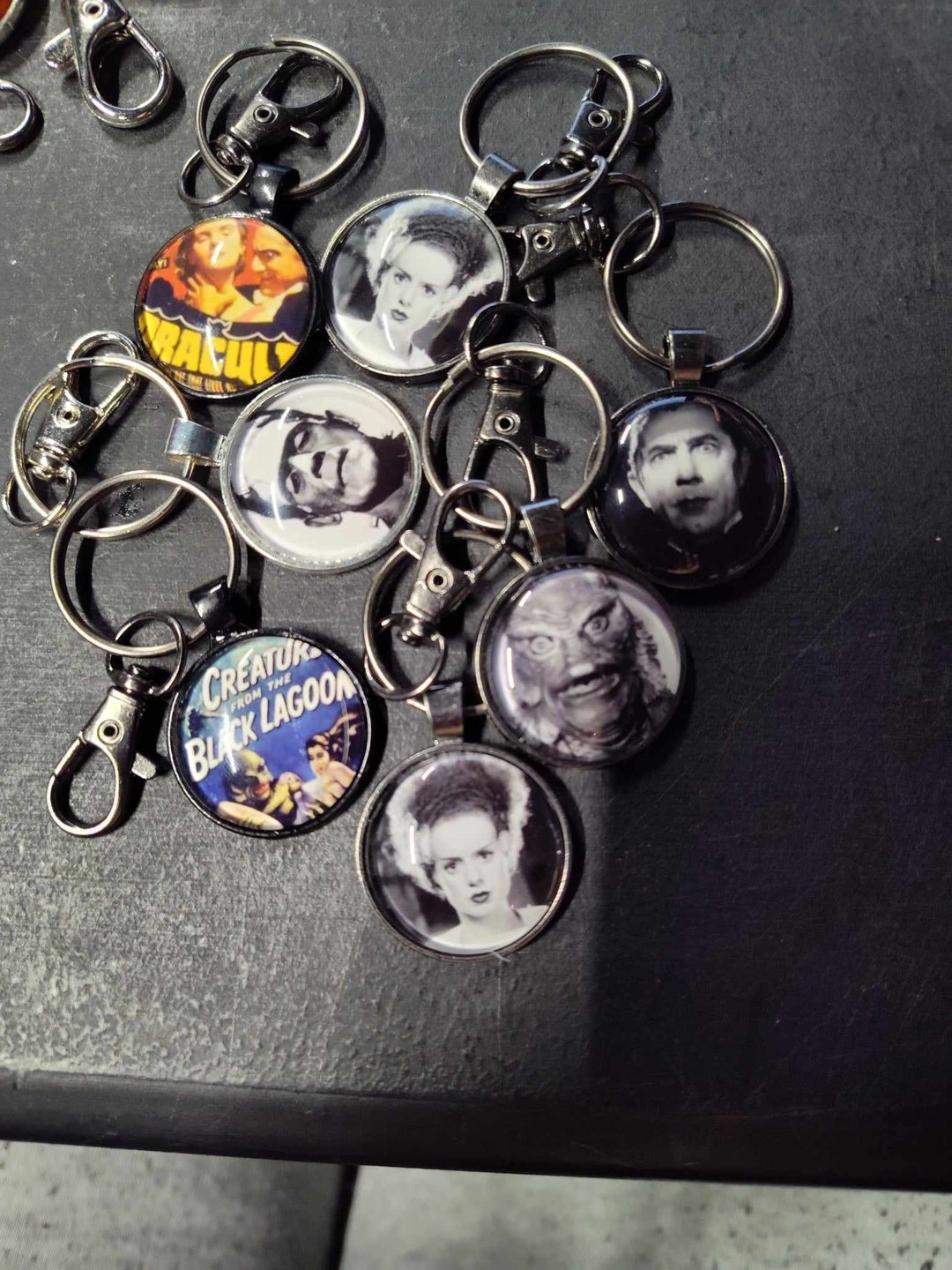 Universal Monster Keychains With Lobster Clasps - Etsy