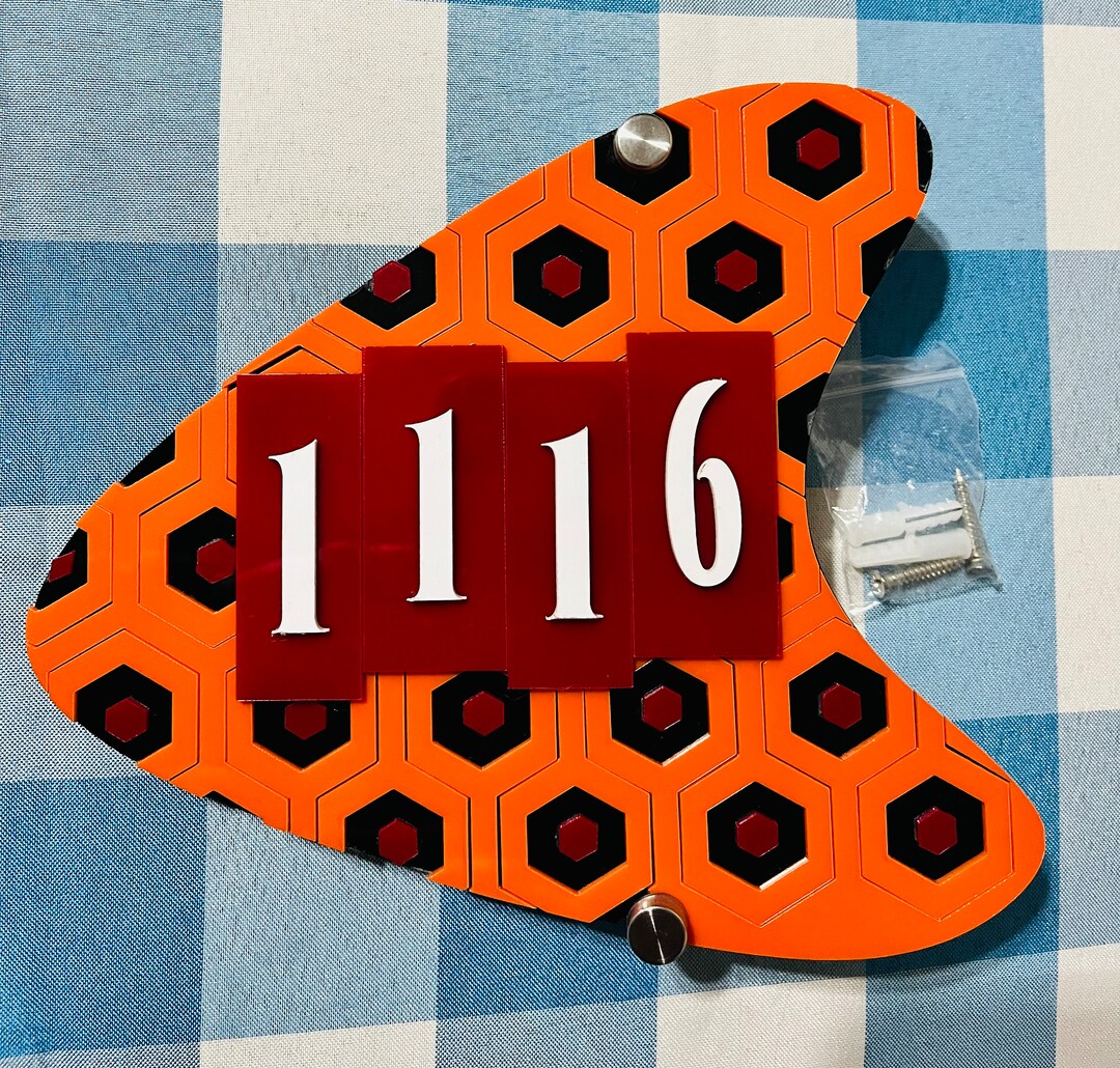 Overlook Hotel ** Address Sign - Etsy