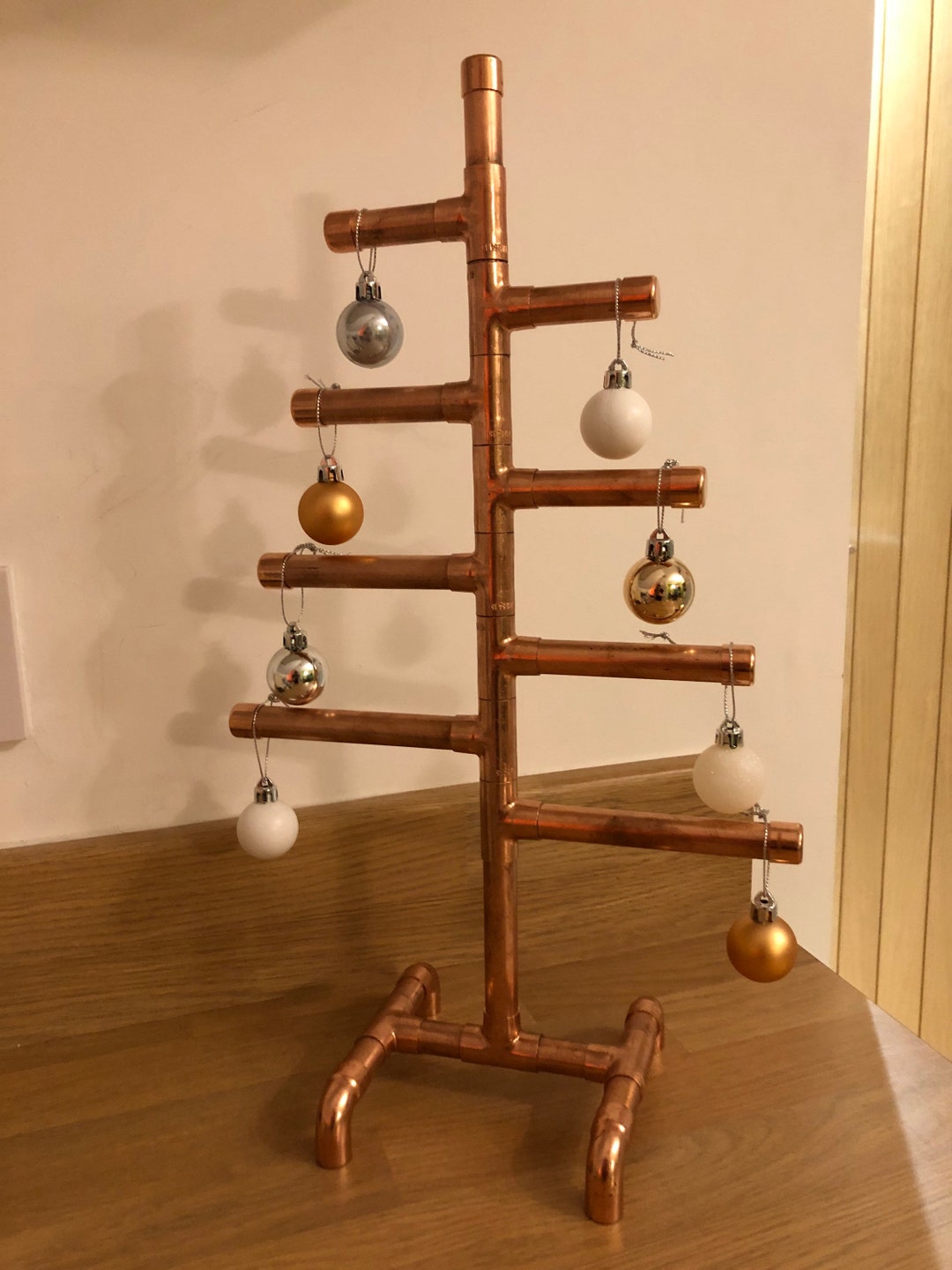 Copper Pipe Christmas Tree - Etsy UK