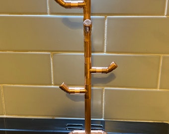 Copper-pipe Mug Tree - Etsy UK