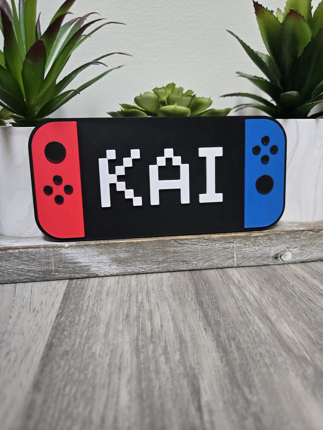 Personalized Game Inspired Name Plate – Gamer Door Sign- Kids Play Room ...