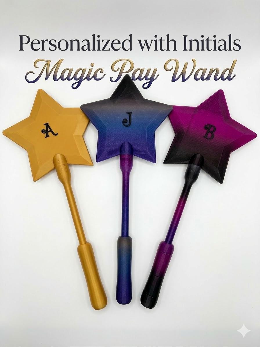 Magic Credit Card Pay Wand - Tap to Pay Wand - Drive Thru Stick for ...