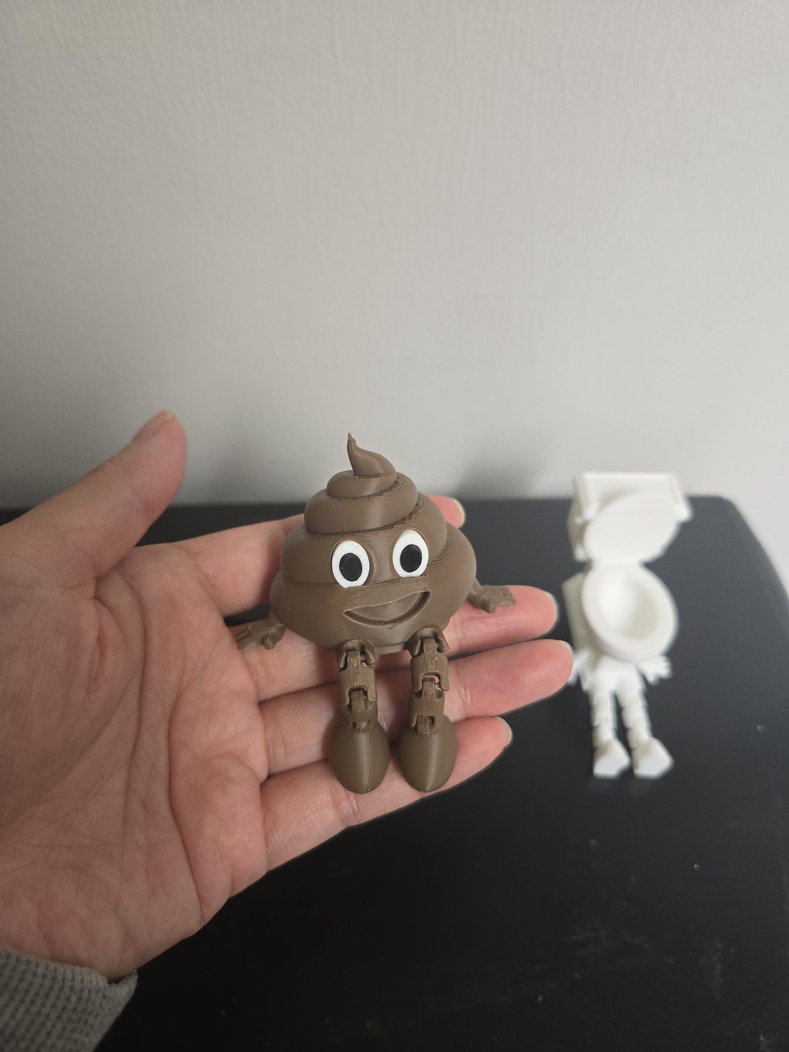 Funny Bathroom Decor| Toilet Poop Figures | Mininature Bathroom ...