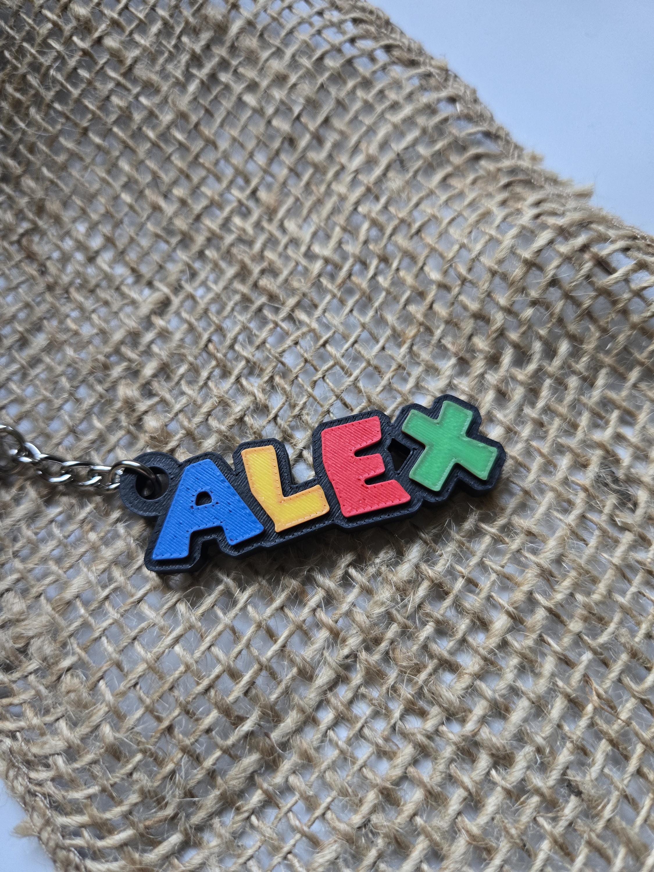 Custom Gamer Style Name Tag-personalized Gamer Name Keychain- Gaming ...