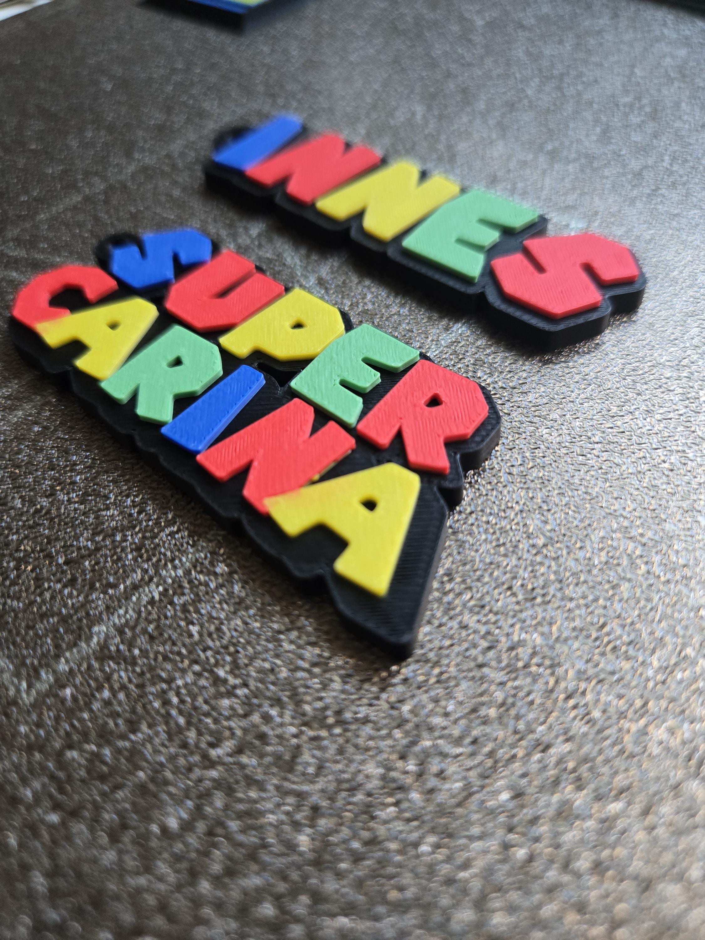 Custom Gamer Style Name Tag-personalized Gamer Name Keychain- Gaming ...
