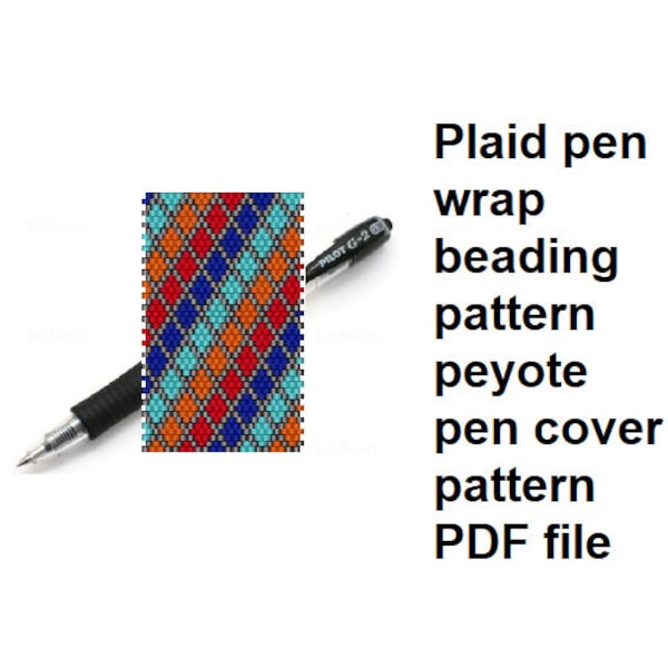 Beaded Pen Covers - Etsy