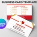 Business Card Template for Teachers and Private Tutors | DIY Business ...