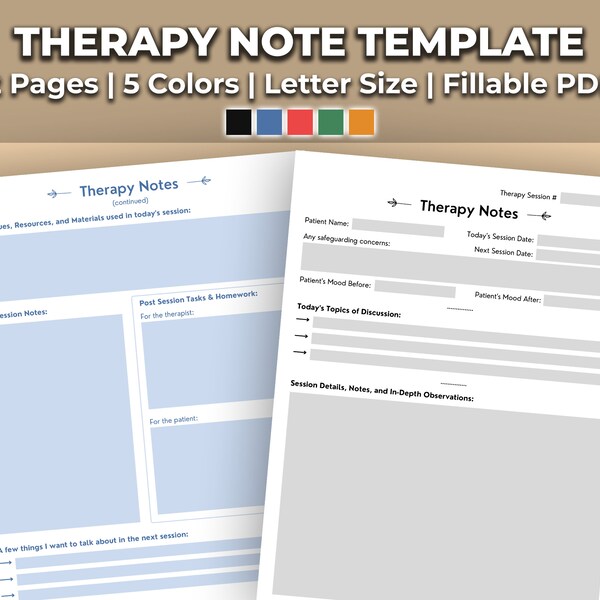 Therapy Progress Worksheet for Client - Etsy
