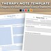 Therapy Progress Note Template Printable | Fillable PDF for Therapist ...