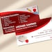 Substitute Teacher & Tutor Business Card Template | Minimalist Private ...