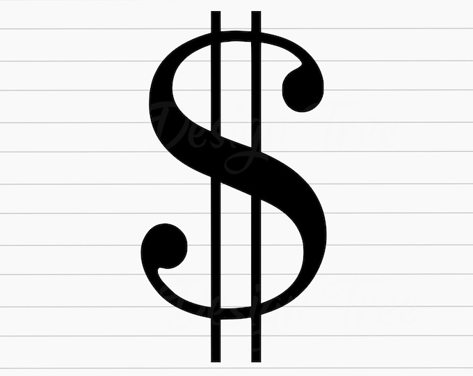 Dollar Sign SVG Bundle - Dollar Sign Clip Art - Dollar Sign Cut Files ...