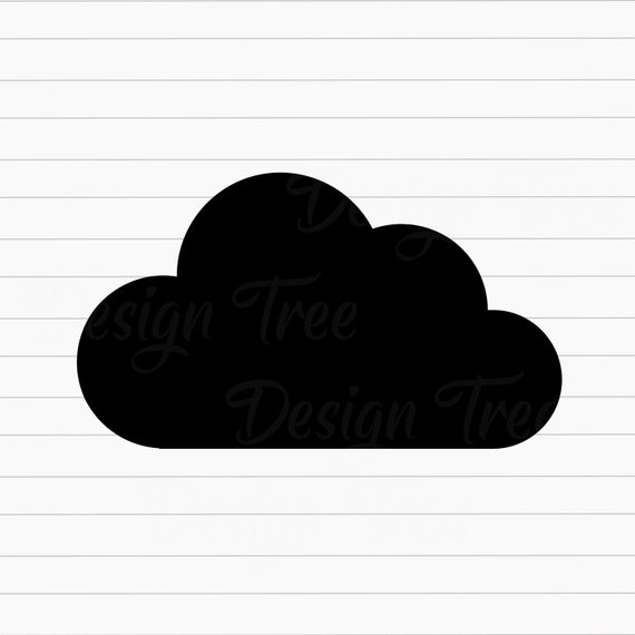 Cloud SVG Cloud Cut File Cloud Vector Cloud Clipart Cloud - Etsy