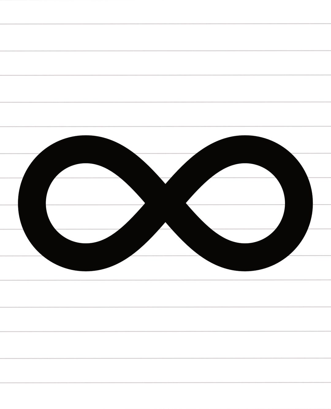 Infinity Symbol Clipart, Infinity Loop Cut File, Eternity Vector ...