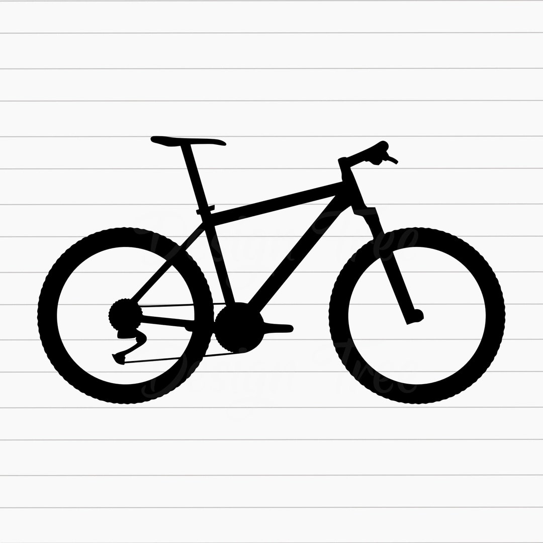 Bicycle Clipart Vector, Bike Cut File: SVG, PNG, JPG Used for Cricut ...