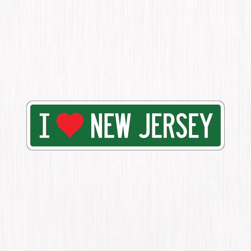 I Heart New Jersey - Etsy