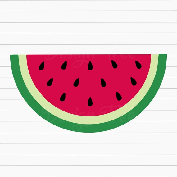 Watermelon SVG Watermelon Cut File Watermelon Vector - Etsy Australia