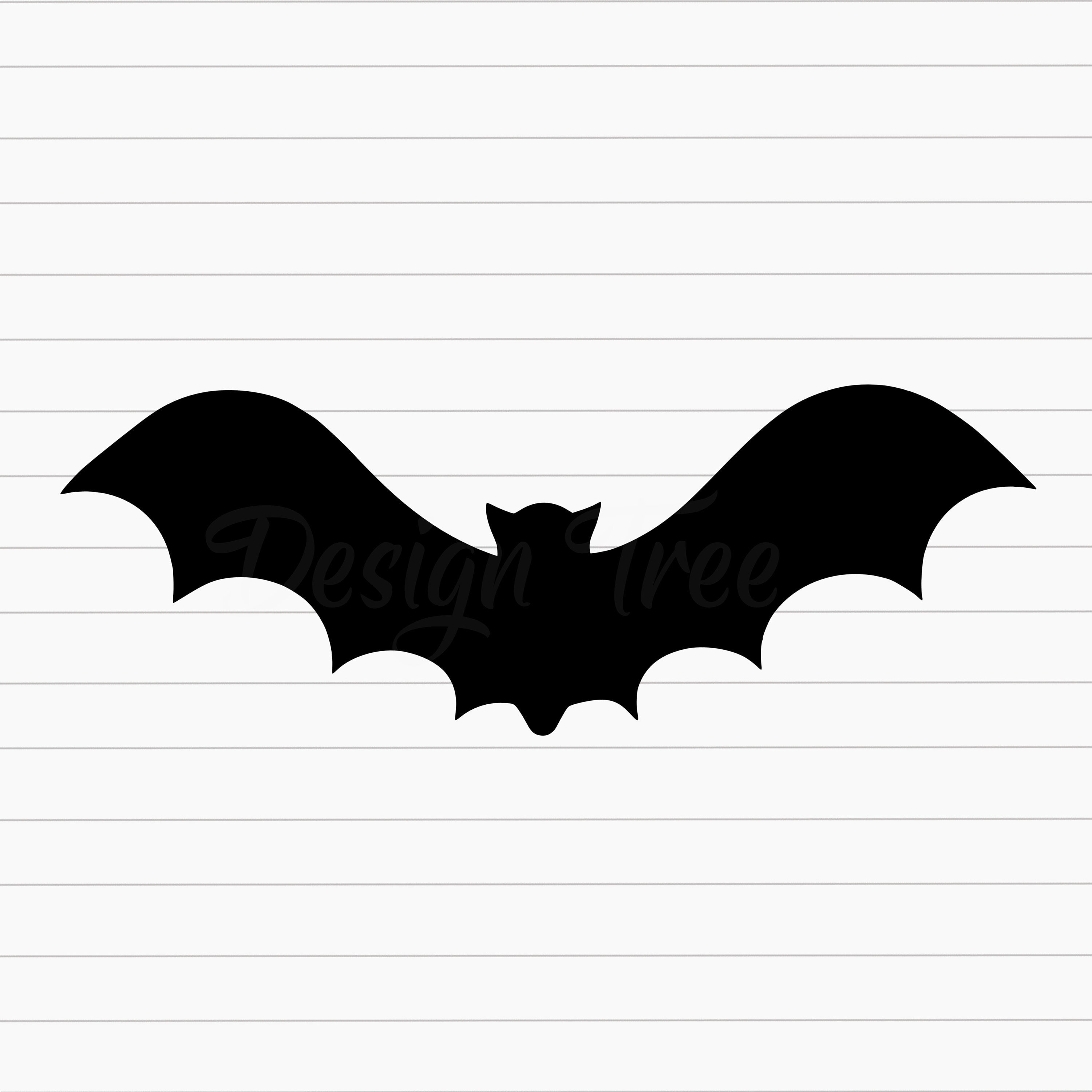 Bat SVG, Halloween Bat SVG, Bat Cut File, Halloween Vector, Bat Vector ...