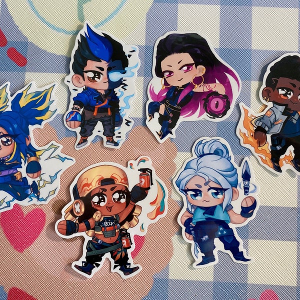 Valorant Stickers - Etsy